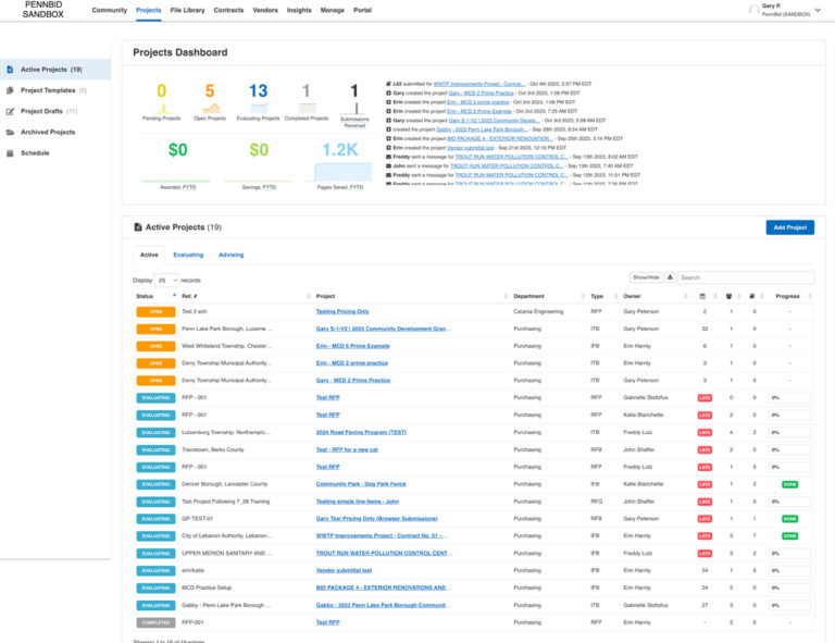 PennBid Overview and Introduction | PennBid Bid Management